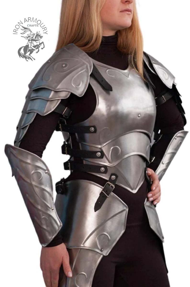 Medieval Ancient Cuirass Brave Lady Armor Female Fantasy - Etsy