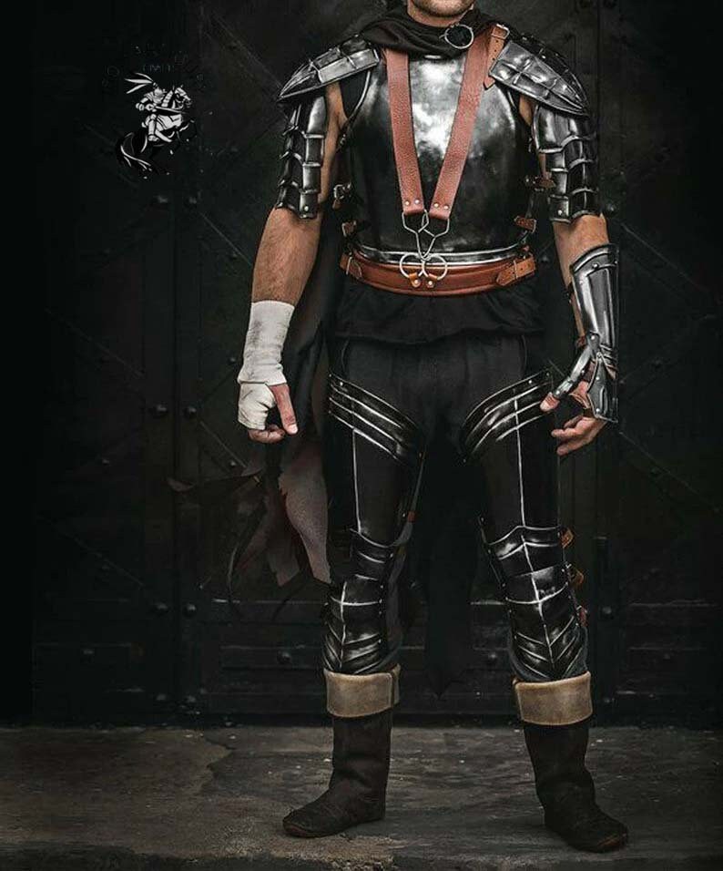 Medieval Knight Antique Armor Larp Armor Costume Cosplay - Etsy