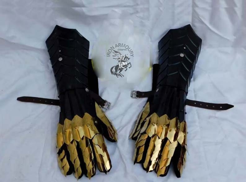 Nazgul Gauntlet Armor Functional Finger Gloves Cosplay Sca - Etsy