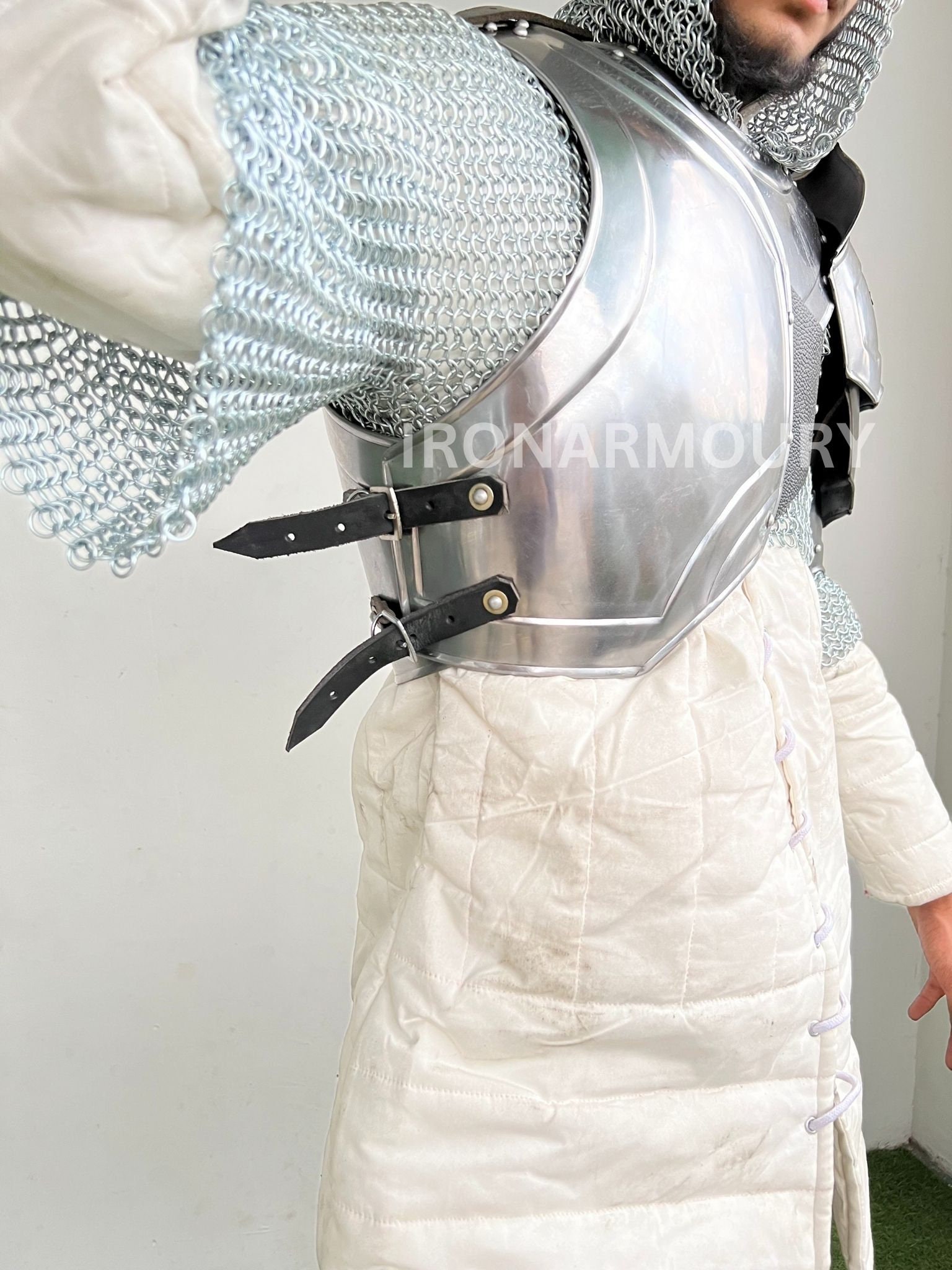 Medieval Shoulder Armor Breastplate Cuirass Armor Pauldron - Etsy