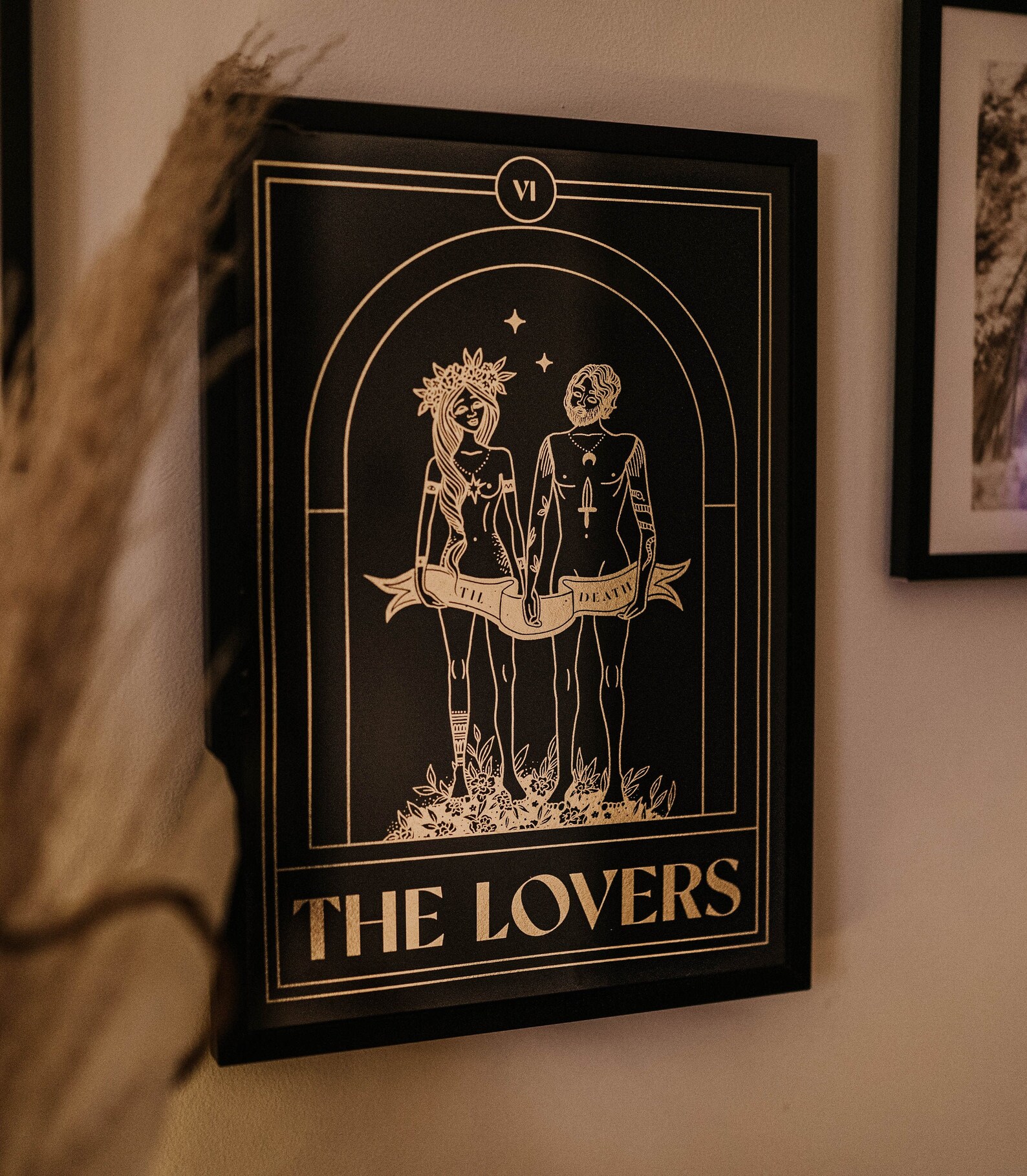 Gold Foiled Tarot Prints - Etsy