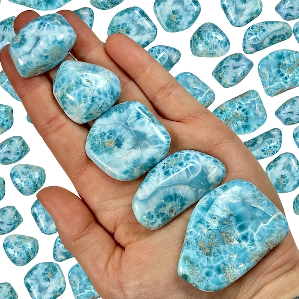 Larimar Stone - Etsy