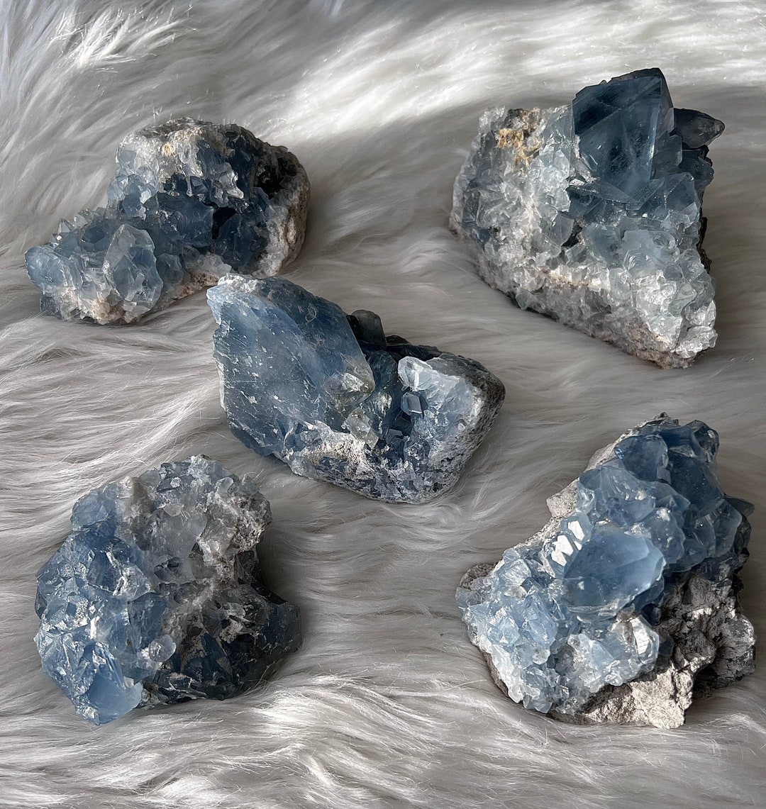 Celestite Crystal, Celestite Cluster, Celestite Stone, Celestite Geode ...