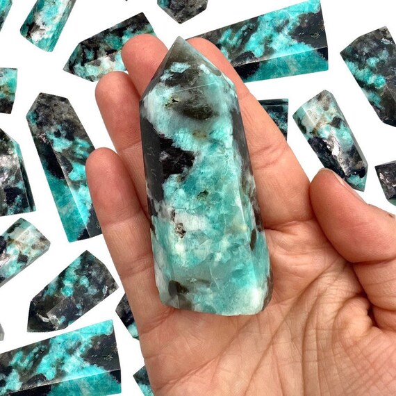 Home Décor Rocks & Geodes Home & Living amazonite lepidolite Smokey ...