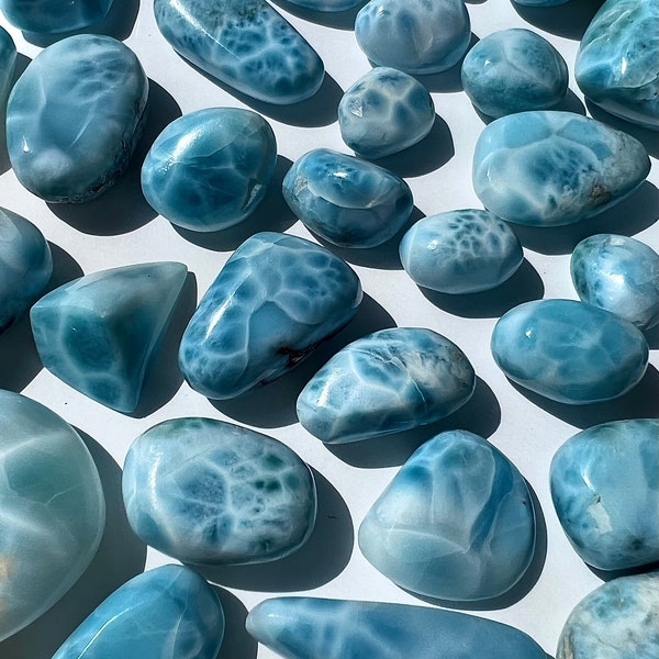 Larimar Stone - Etsy