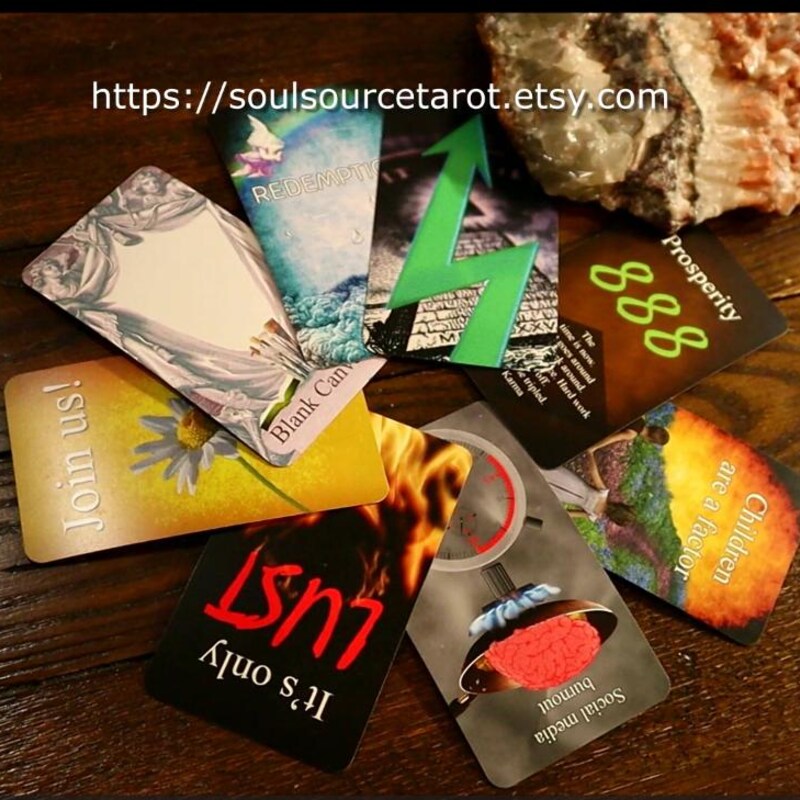 Unique Tarot Deck - Etsy