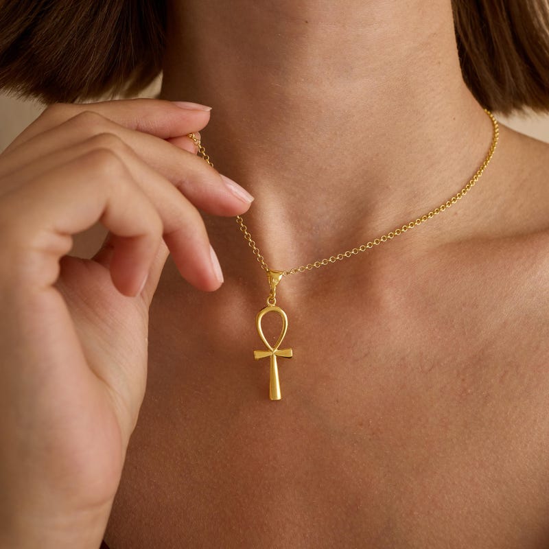 Ankh Necklace - Etsy