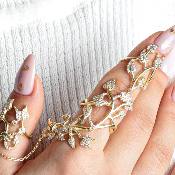 Shop Full Finger Ring - Etsy