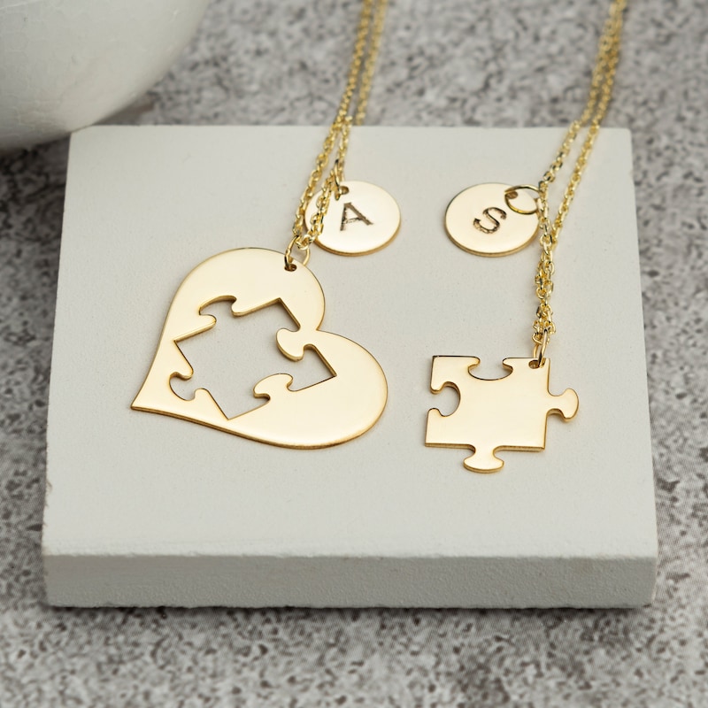 Puzzle Necklace - Etsy