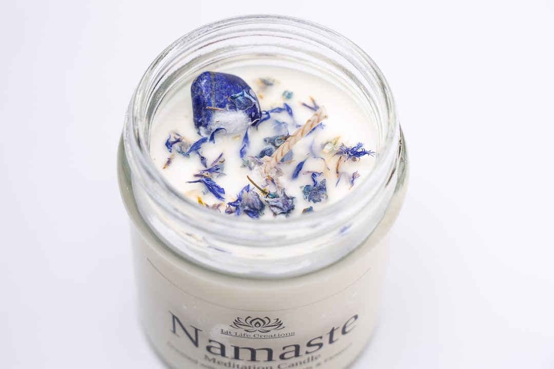 Namaste Candle, Namaste Gifts, Yoga Gifts, Yogi Gifts, Relaxation Gift ...