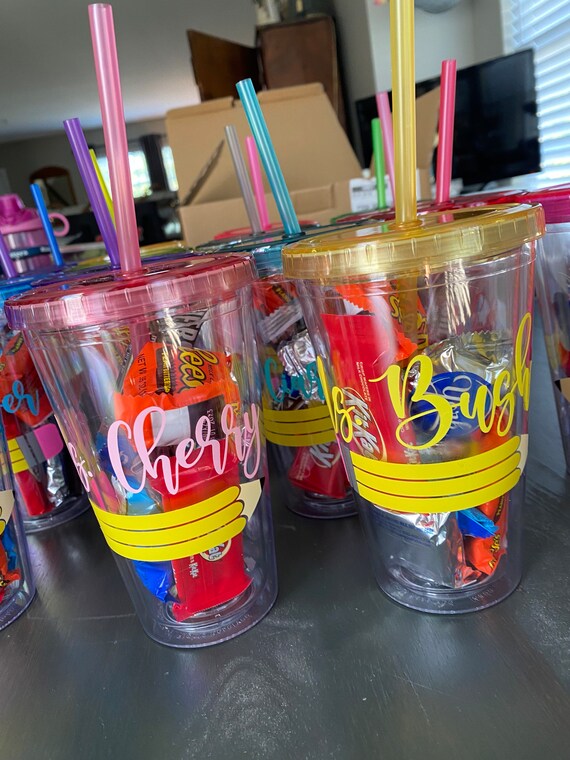 PERSONALIZED Colored Cups - Etsy