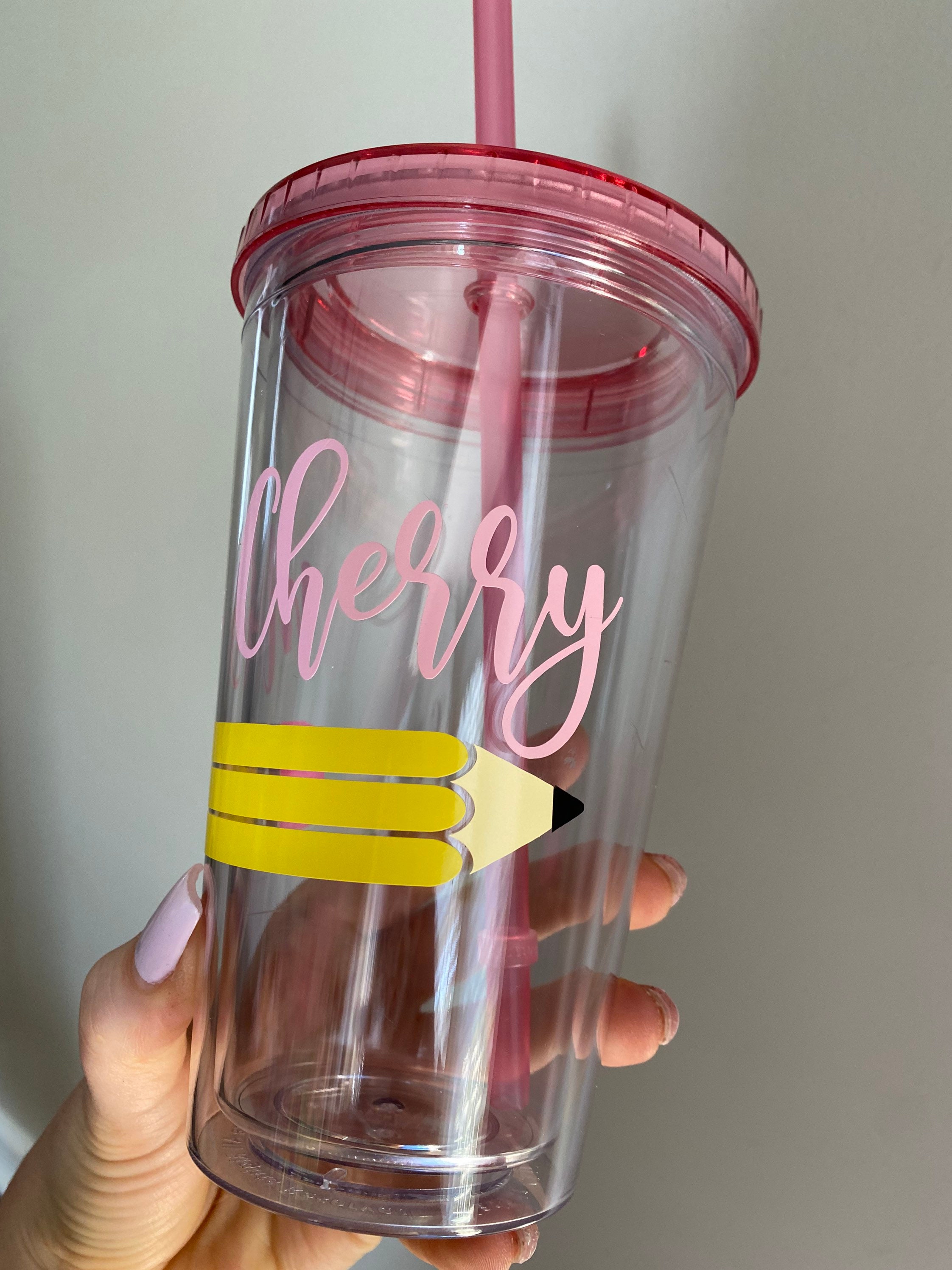 PERSONALIZED Colored Cups - Etsy