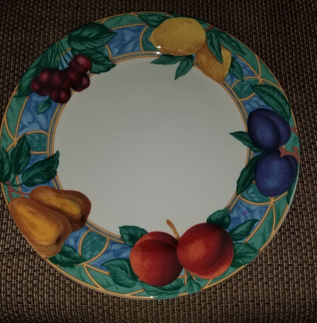 Set of 4 Victoria & Beale Forbidden Fruit Dinner Plates - Etsy