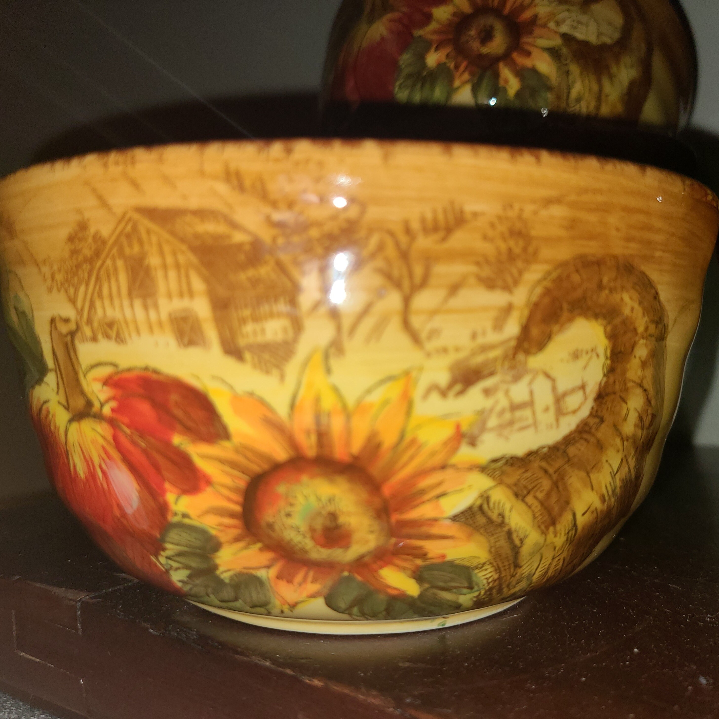 Set of 6 Maxcera Cornucopia Bounty Cereal / Soup Bowls - Etsy