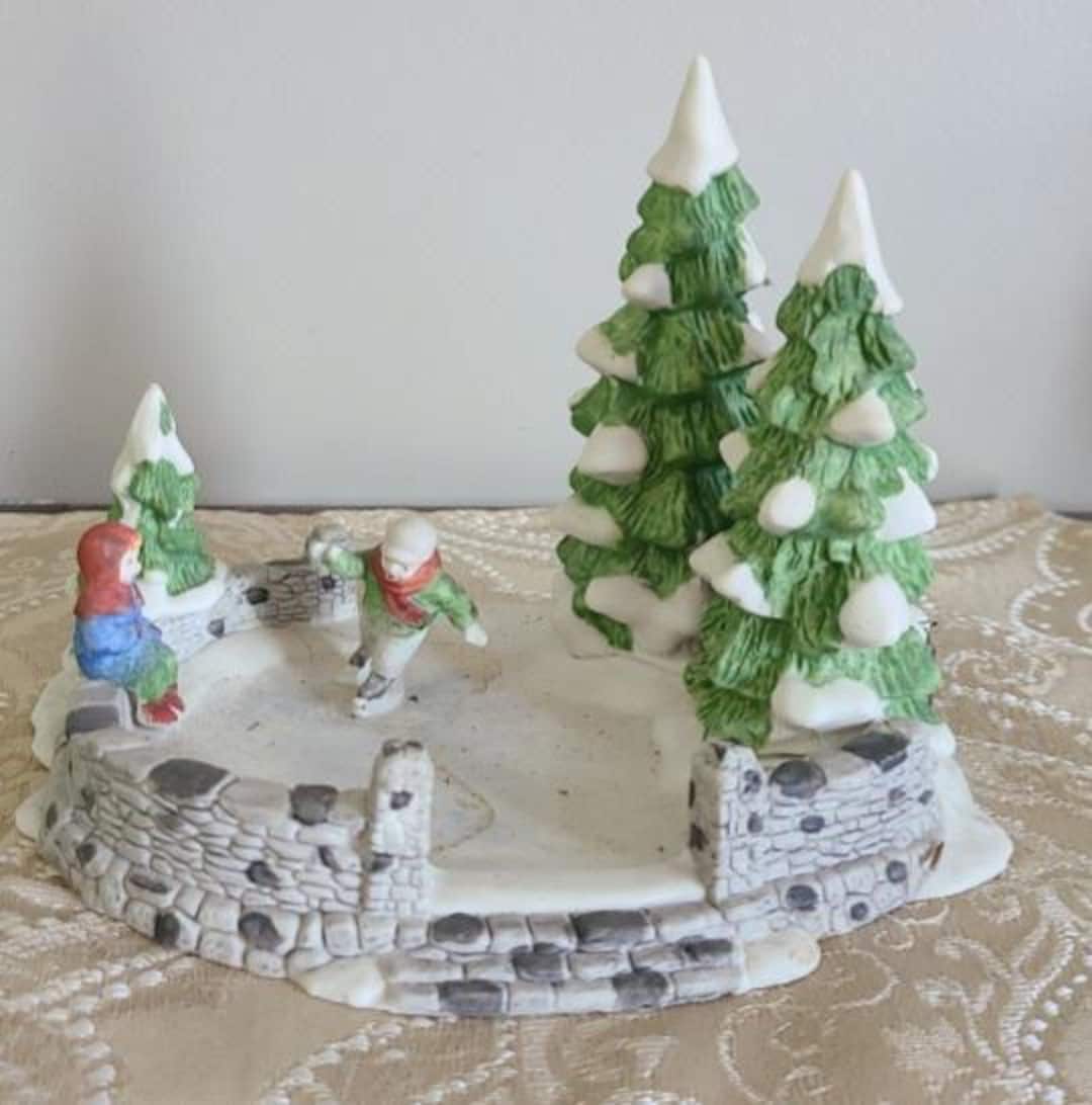 Dept 56 Heritage Village Collection Skating Pond 6545-5 - Etsy