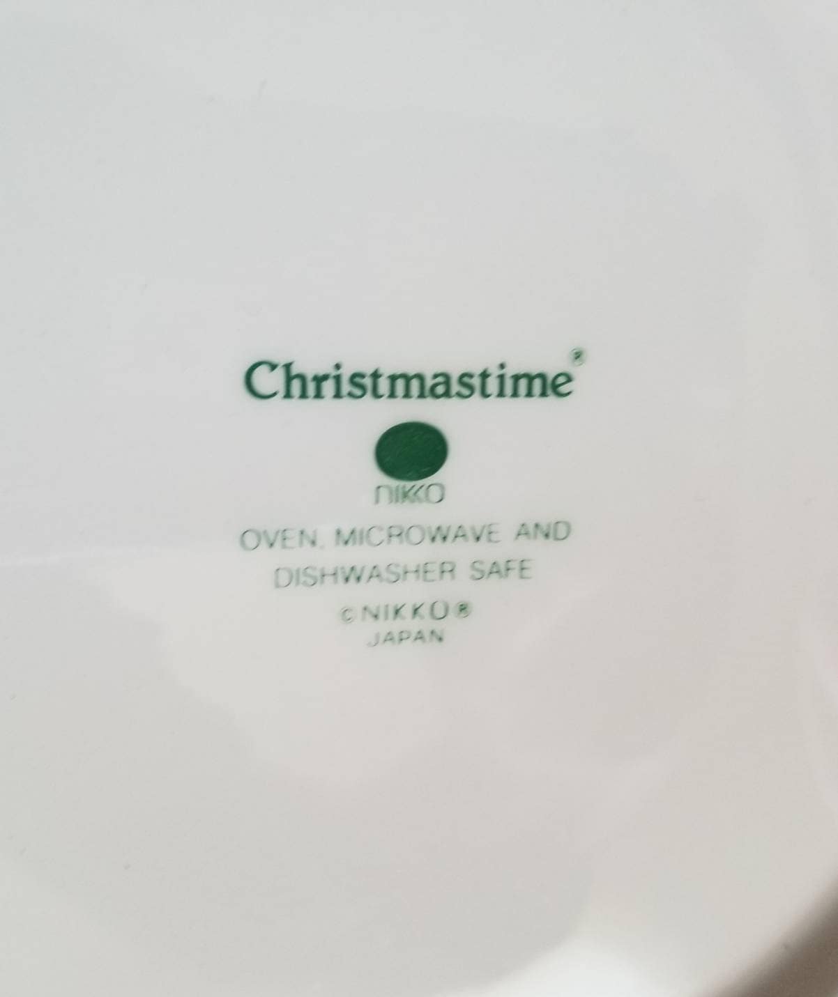 Set of 4 Nikko Christmastime Dinner Plates - Etsy