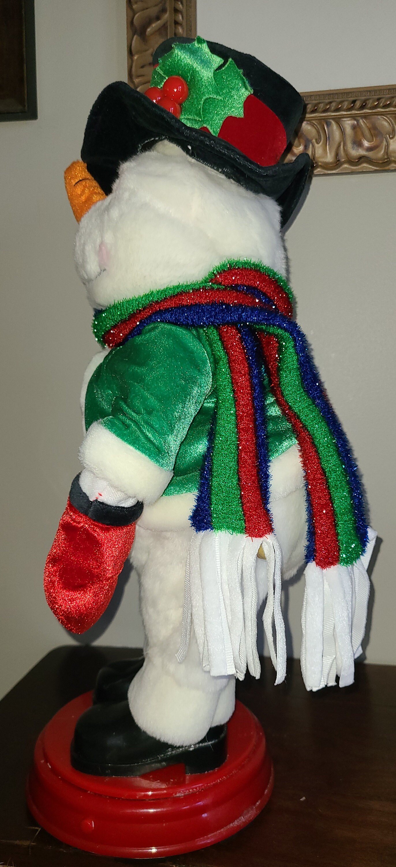 Gemmy Animated Dancing Singing Snowman "shake Your Groove Thing" - Etsy