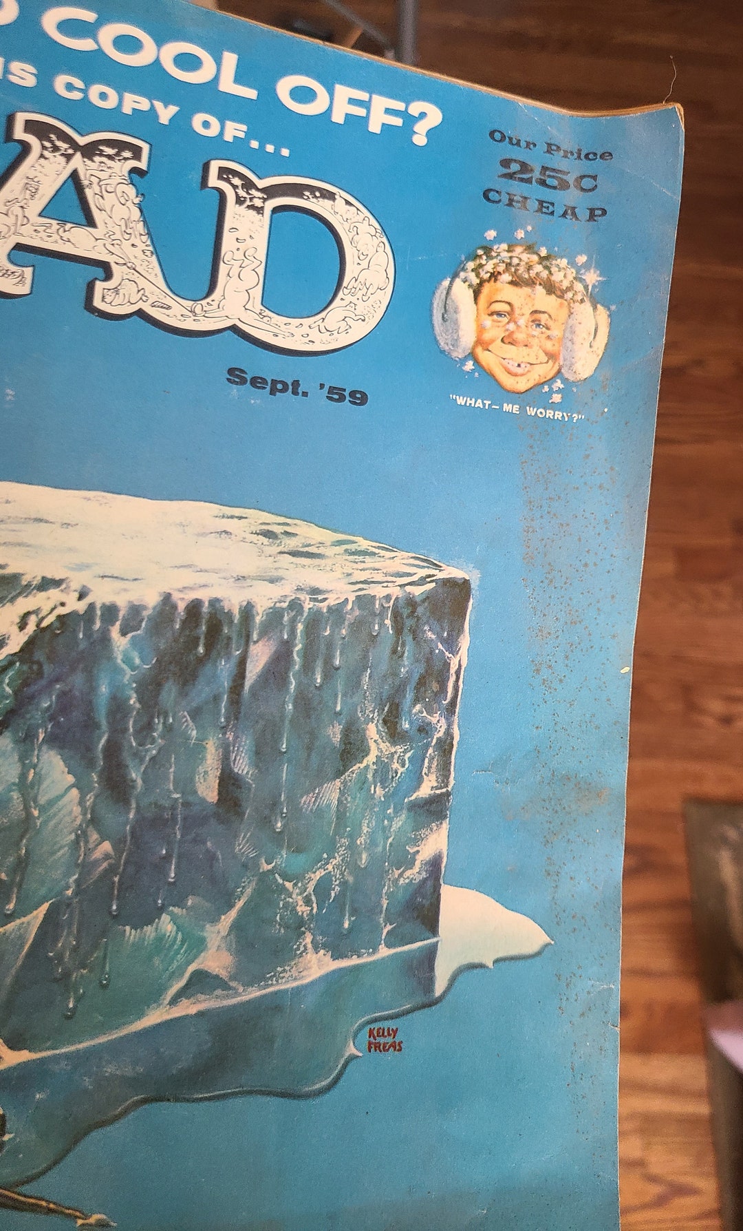 MAD Magazine Comic Sep 1959 Sid Caesar Wally Wood Joe Orlando Mort ...