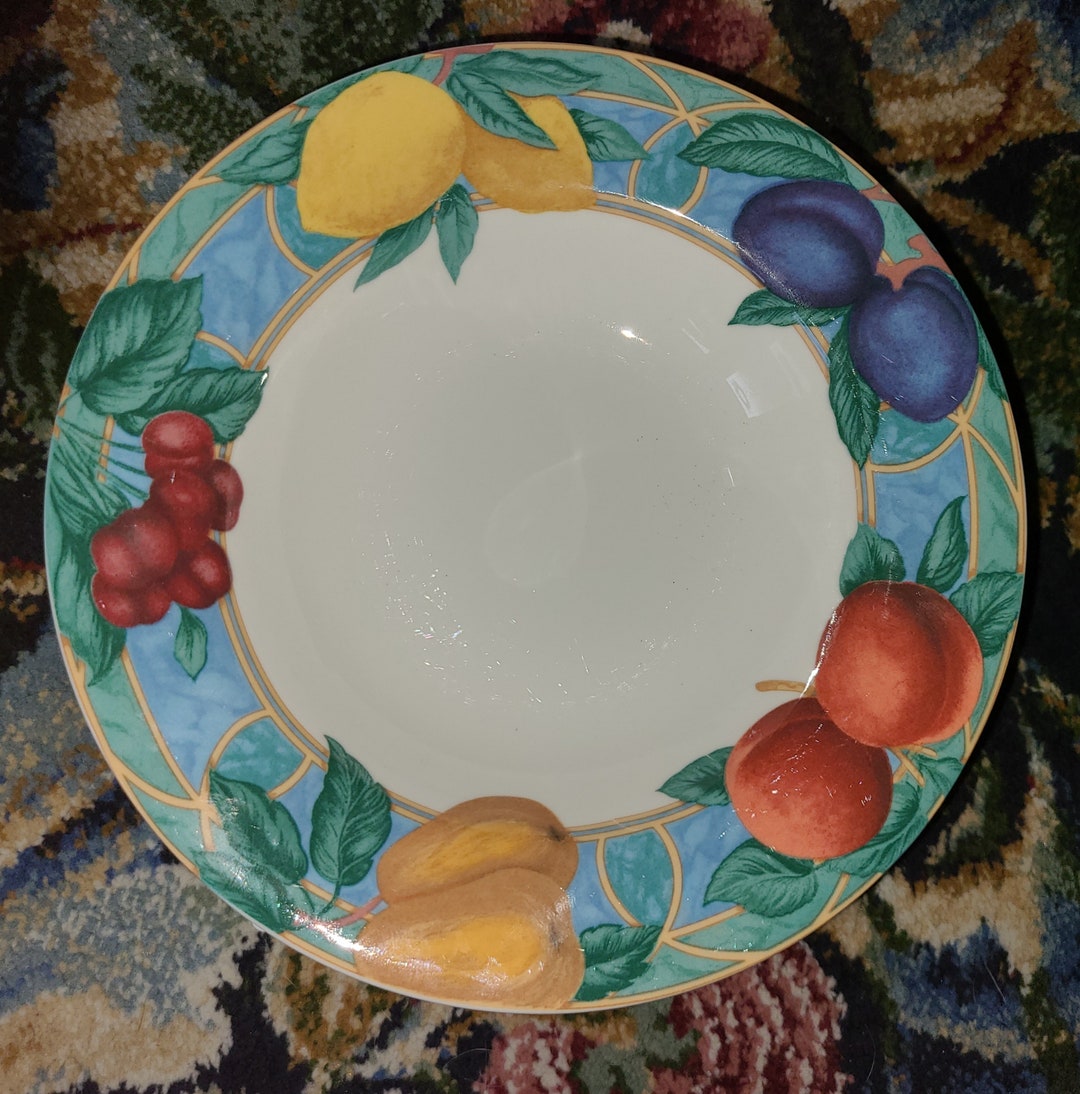 Set of 8 Victoria & Beale Forbidden Fruit Soup / Pasta Bowls 8.75" - Etsy