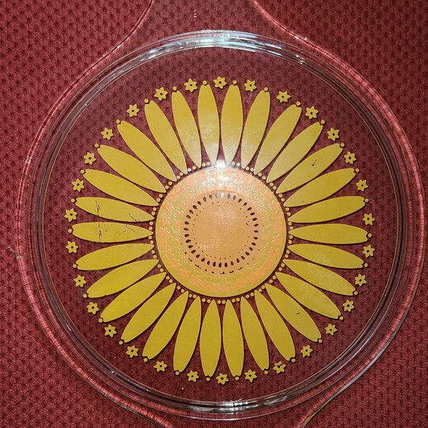 Pyrex Sunflower - Etsy