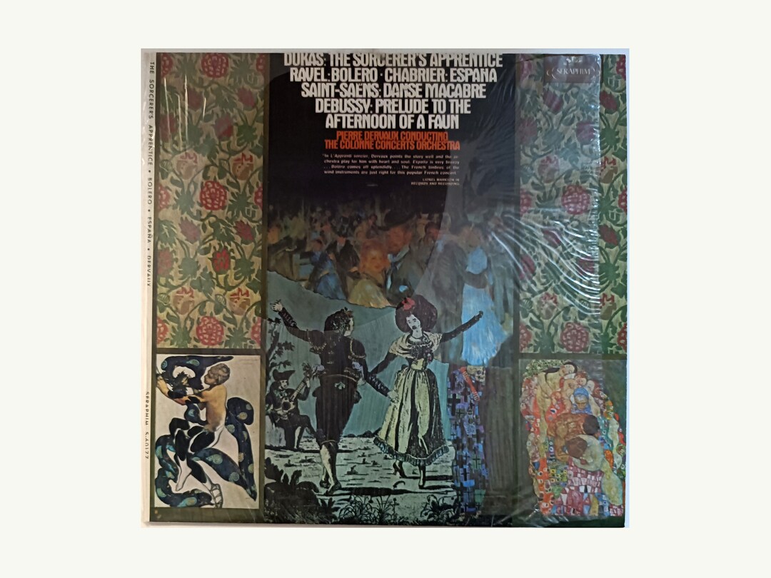 Pierre Dervaux Conducting the Colonne Concerts Orchestra LP - Etsy