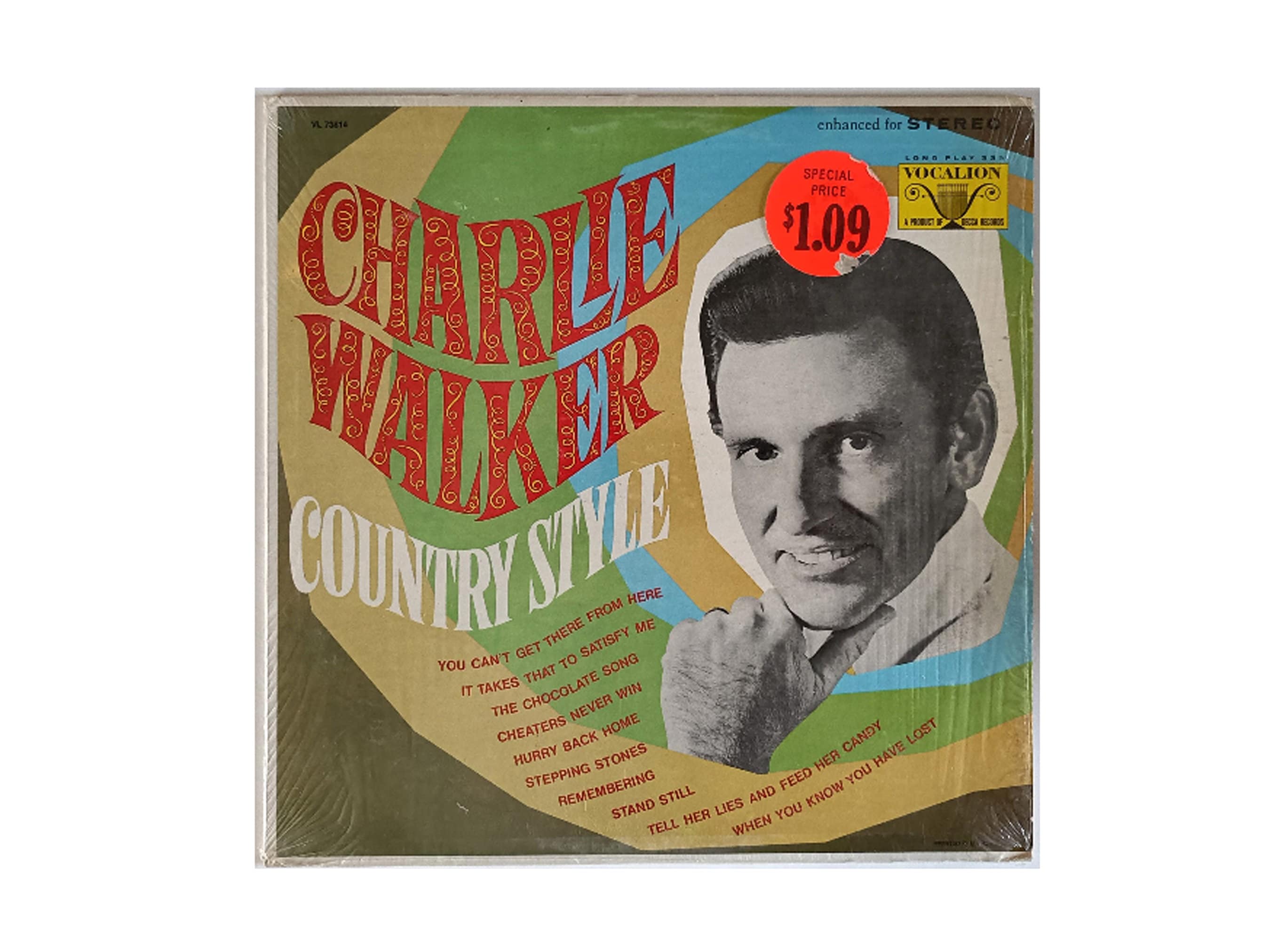 Charlie Walker Country Style LP Record - Etsy