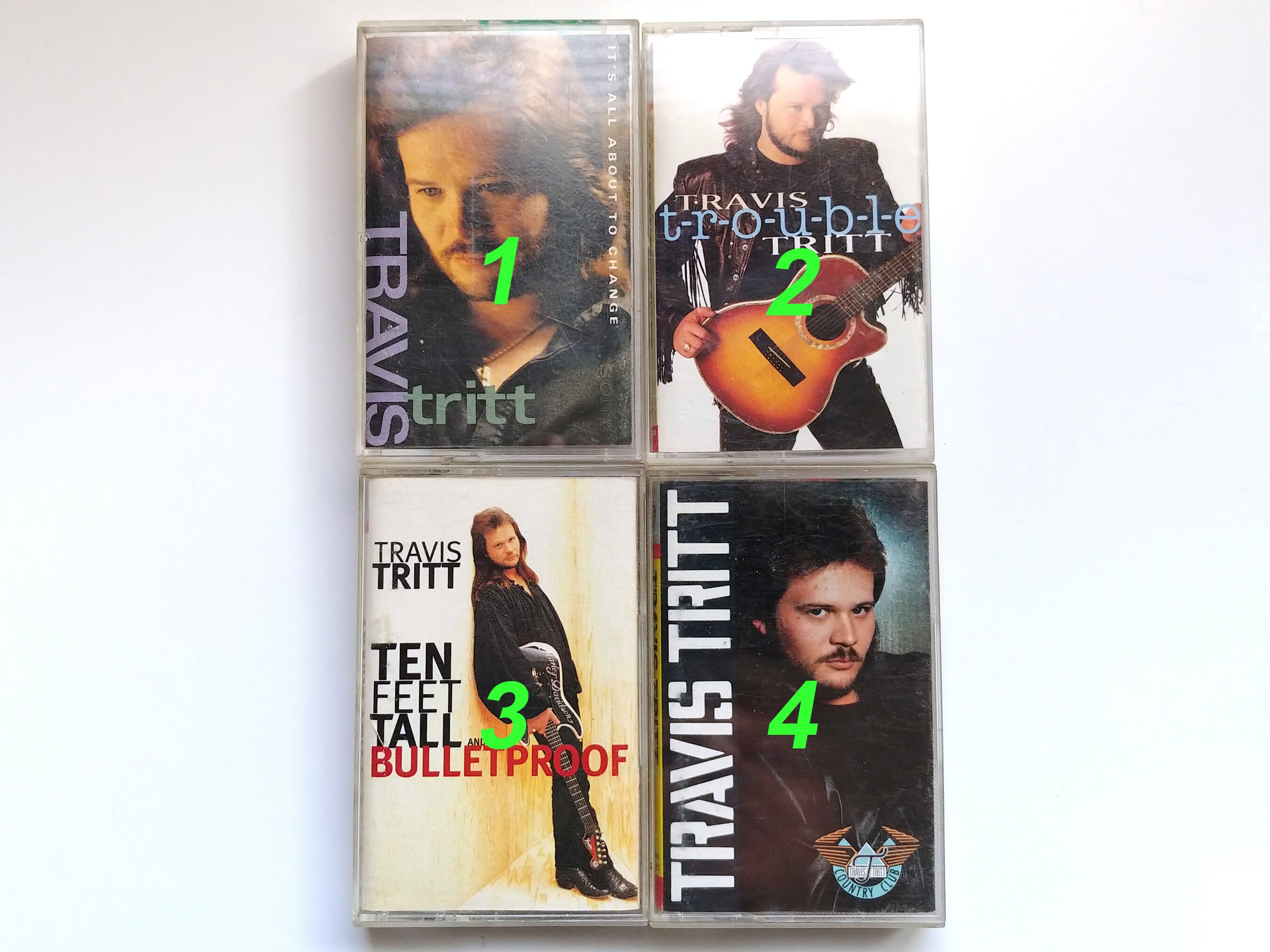 Travis Tritt, Various Album Titles, Cassette - Etsy