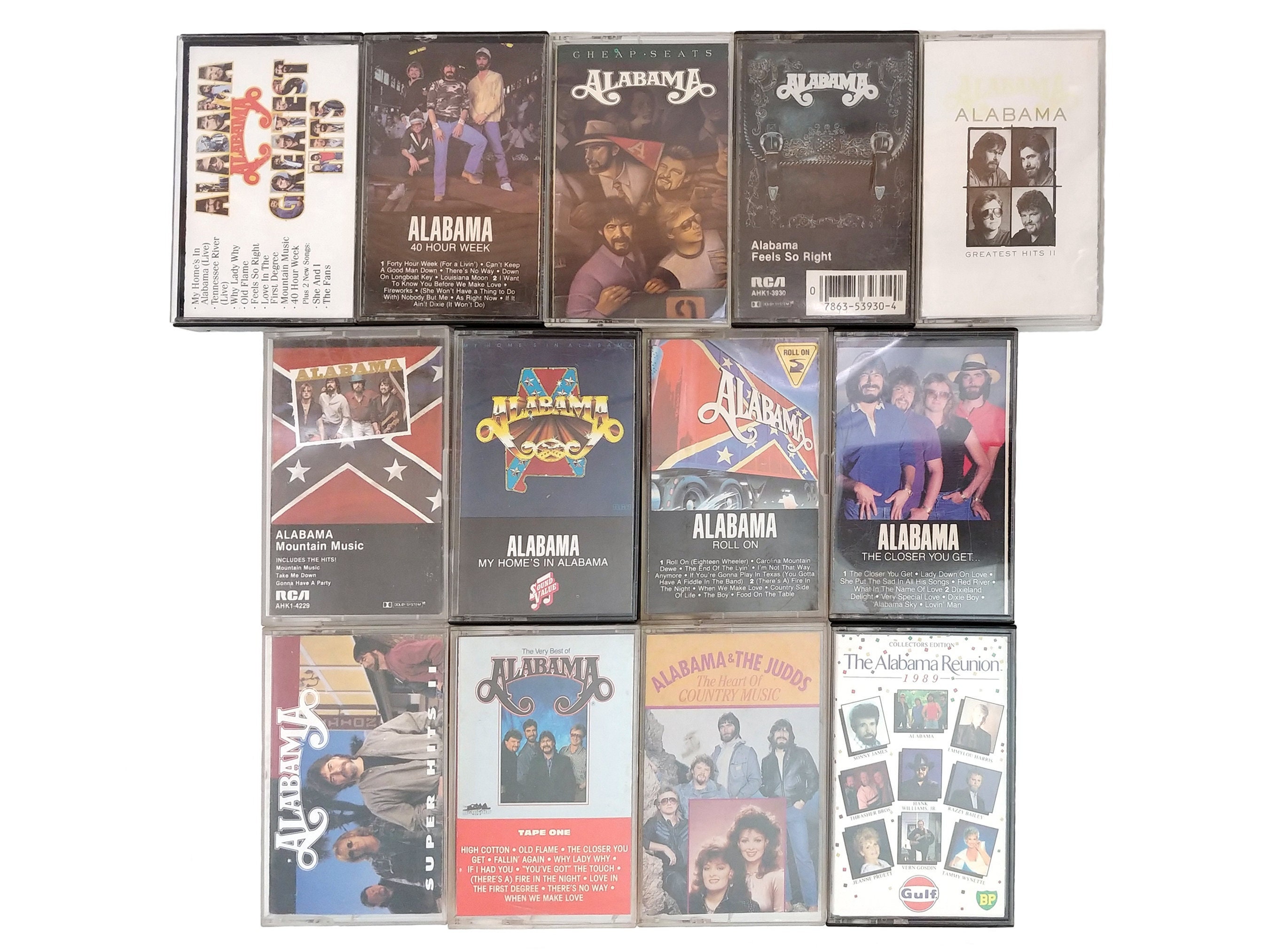 Alabama Various Album Titles Cassette - Etsy