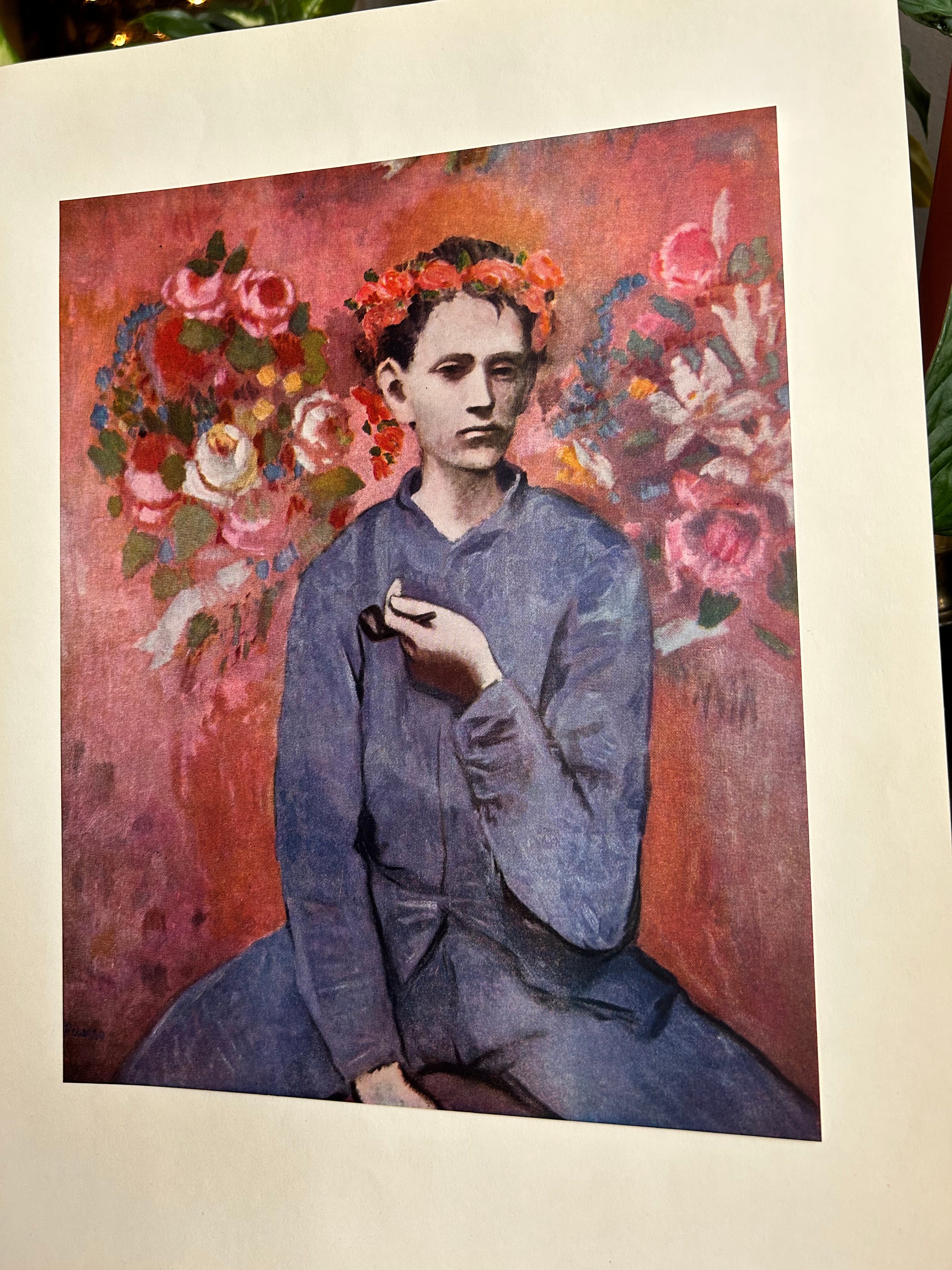 Boy With a Pipe Picasso Print - Etsy