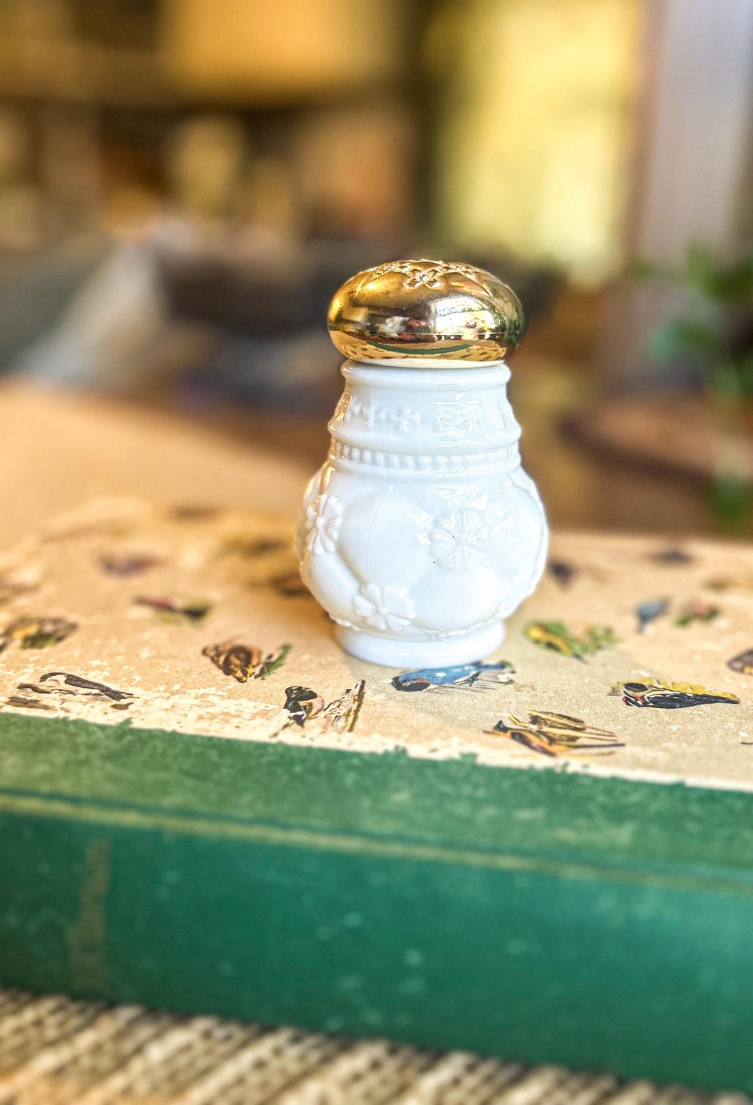 1970s Avon Milk Glass Moonwind Powder Sachet - Etsy