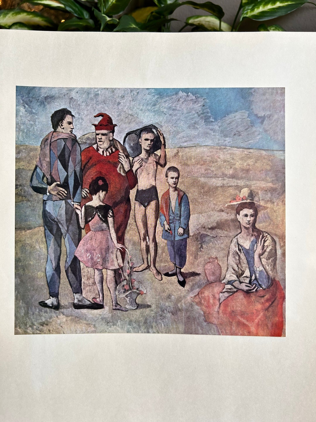 The Saltimbanques Picasso Print - Etsy