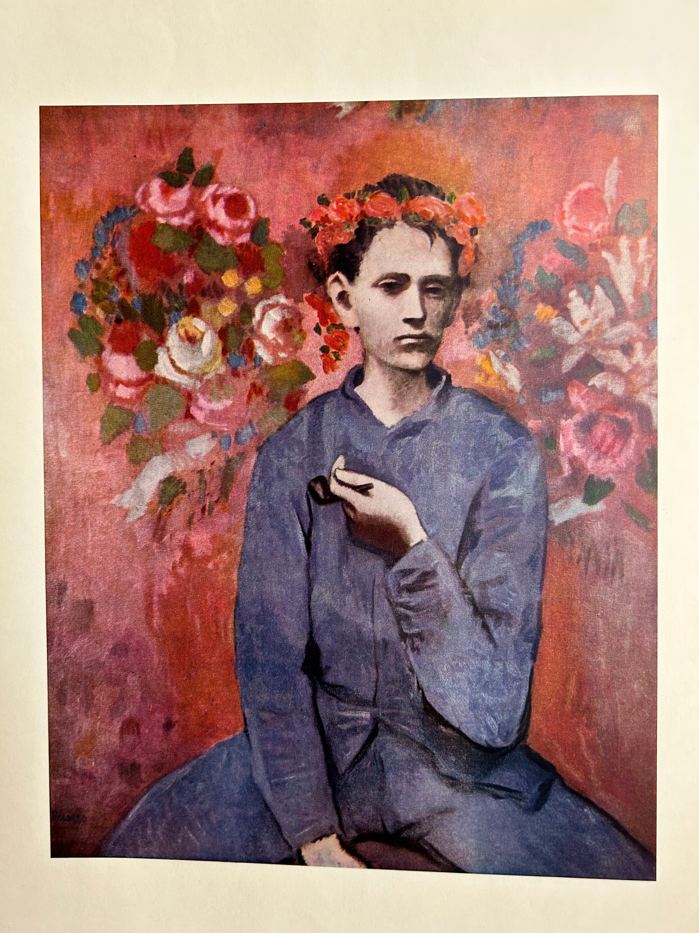 Boy With a Pipe Picasso Print - Etsy