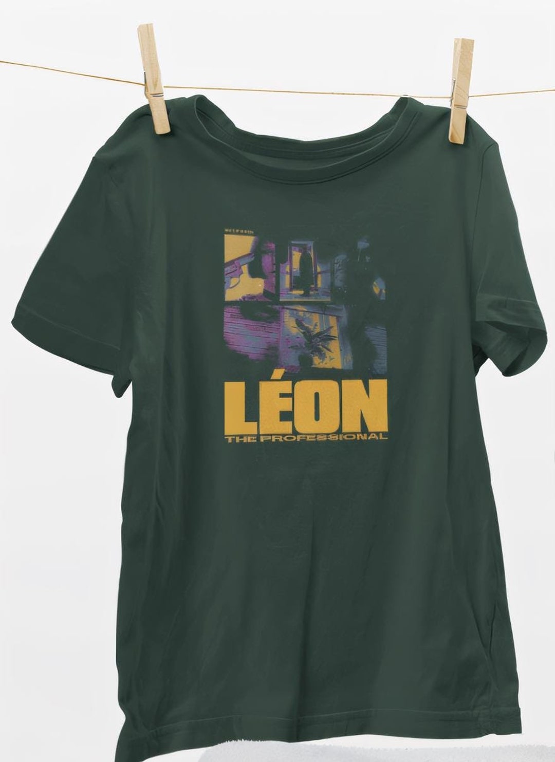 Léon: the Professional Jean Reno Natalie Portman Action-thriller Movie ...