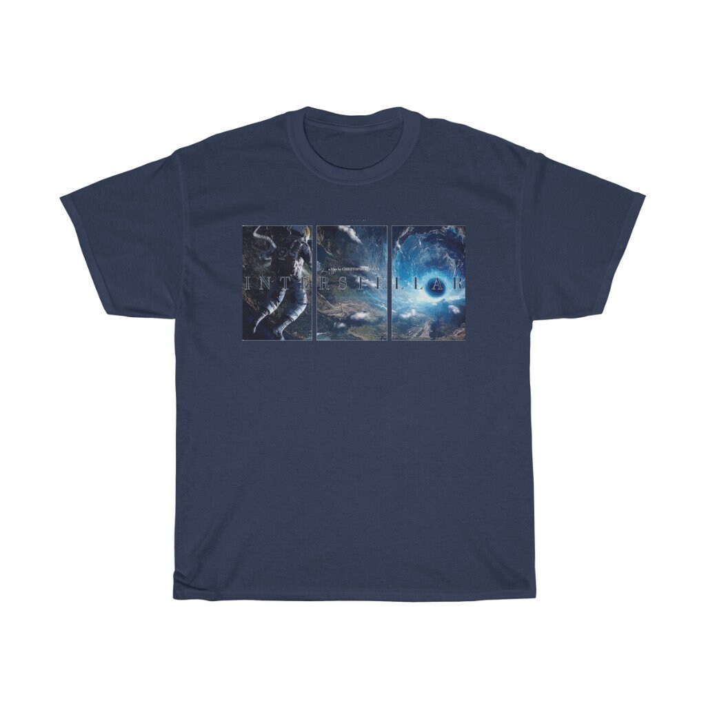 Interstellar Christopher Nolan Sci-fi Movie Merch Classic Unisex T ...