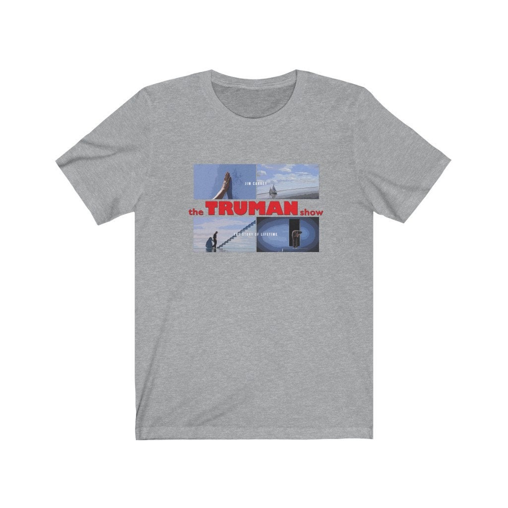 The Truman Show Jim Carrey Drama Movie Merch PREMIUM Unisex T-shirt - Etsy