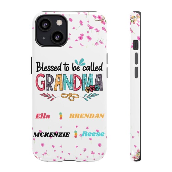 Grandma Flower - Personalized Custom Phone Case India Personalized ...