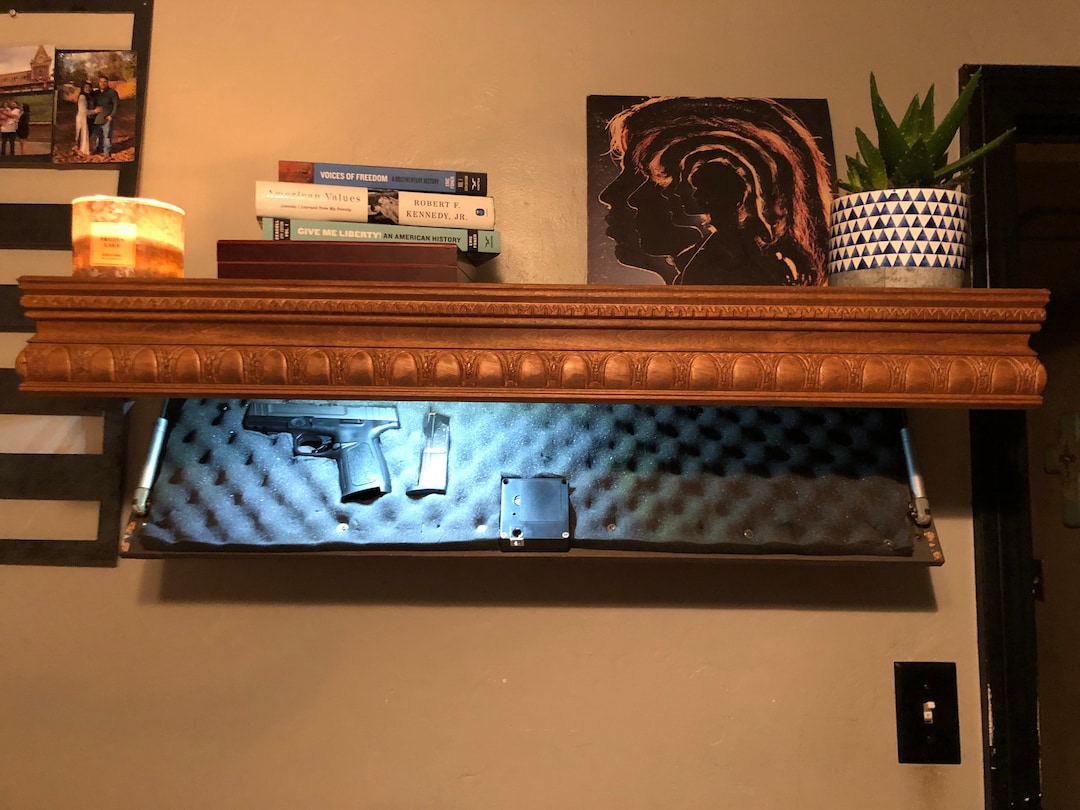 Hidden Gun Shelf - Etsy
