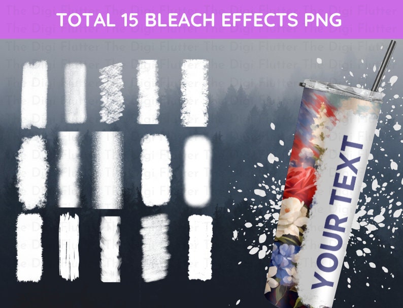 White Bleach Sublimation Png, Bleach Effect Png, Bleach Effect ...