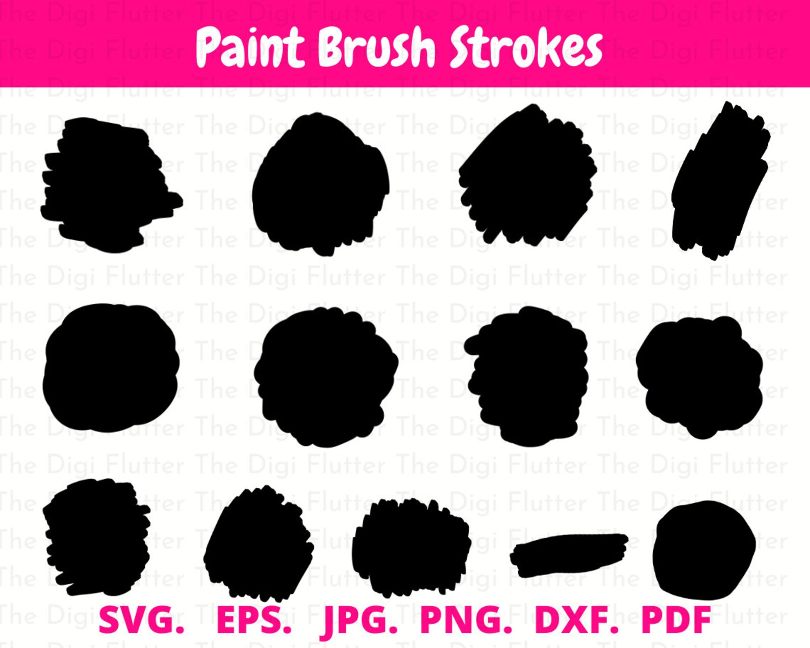 Brush Stroke Svg Png, Paint Brush Svg, Paint Brush Stroke Svg, Splatter Svg, Paint Brush Stroke ...