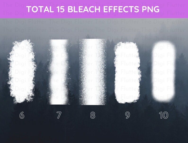 White Bleach Sublimation Png, Bleach Effect Png, Bleach Effect ...