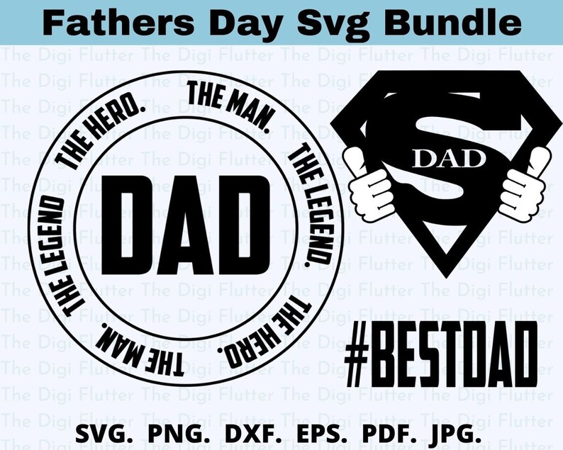 Fathers Day Svg Bundle Dad Svg Bundle Fathers Day Printable - Etsy