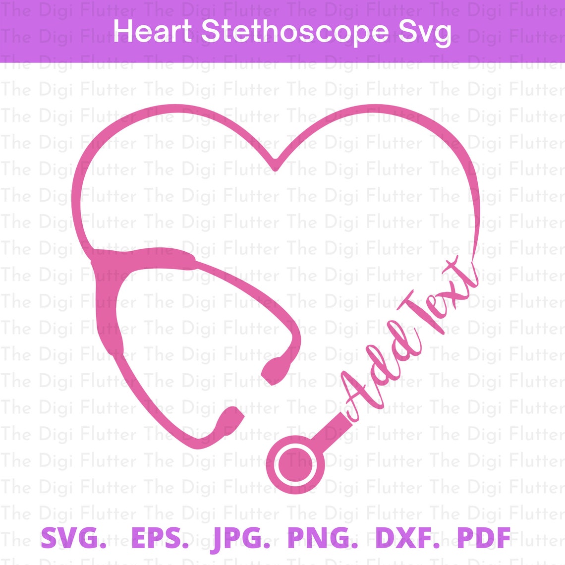Heart Stethoscope Svg, Heart Stethoscope Png, Heart Stethoscope Svg Png ...