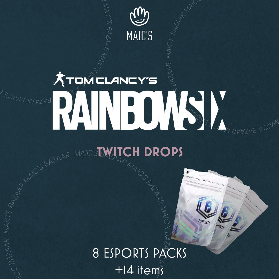 Buy Rainbow Six Siege 8 5ITEMS Esport Packs Online in India - Etsy