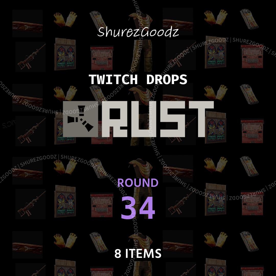 Twitch Drops 34 Round 8 Items - Etsy