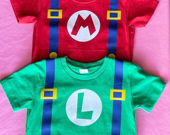 Custom Mario Shirt | Etsy