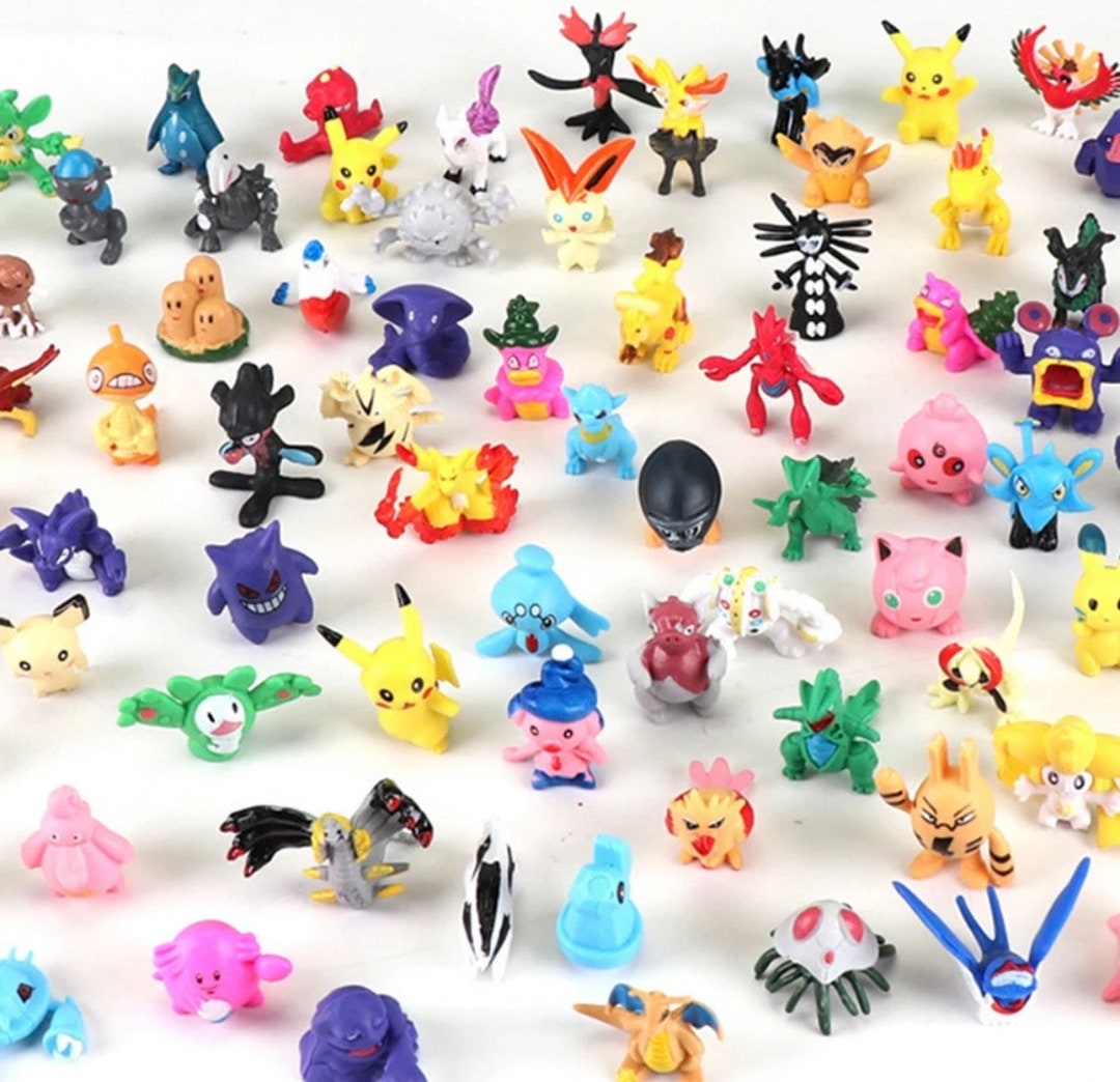 Pokemon Action Figures Kids Christmas Gift - Etsy