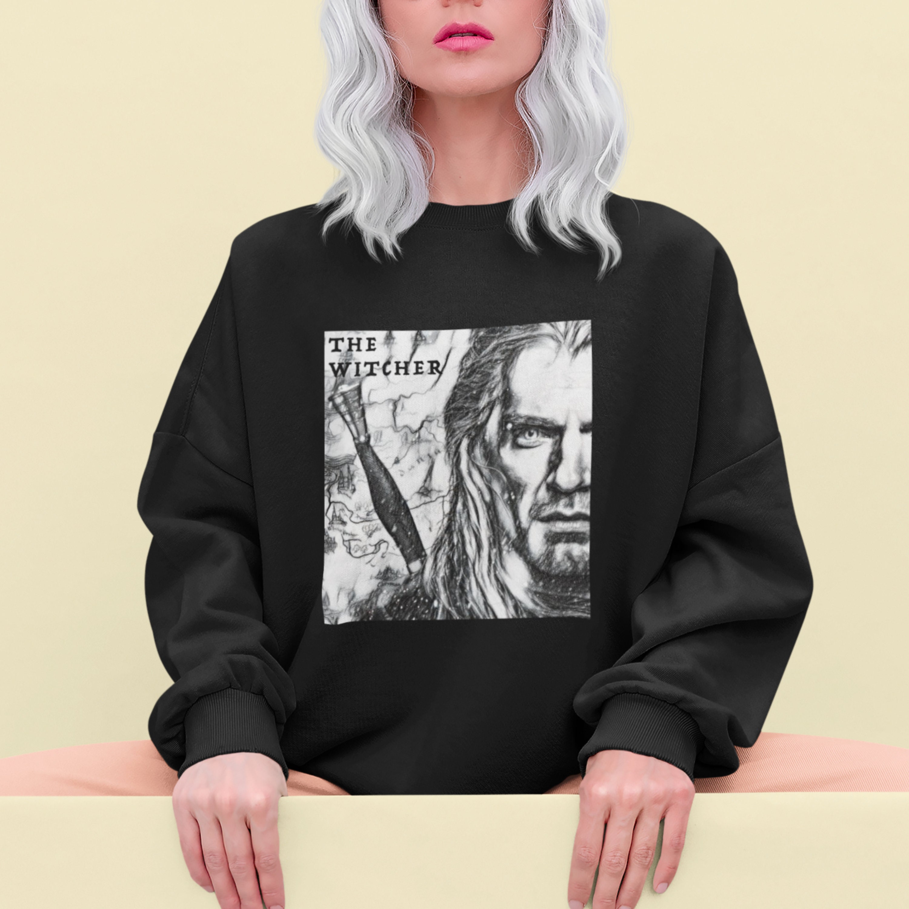 The Witcher Shirt / Henry Cavill's Witcher / Geralt of Rivia / Unisex ...