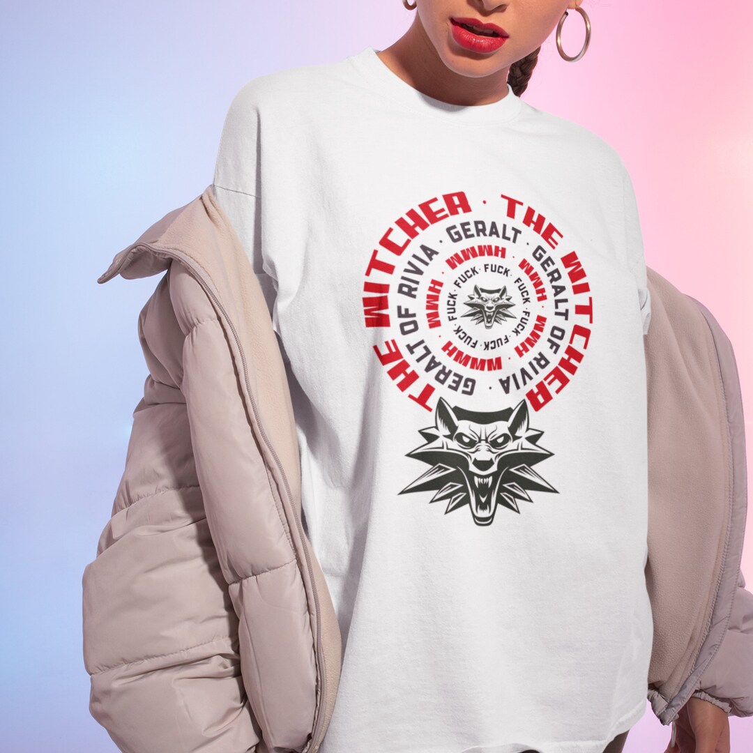 The Witcher Shirt / Henry Cavill's Witcher / Geralt of Rivia / Unisex ...