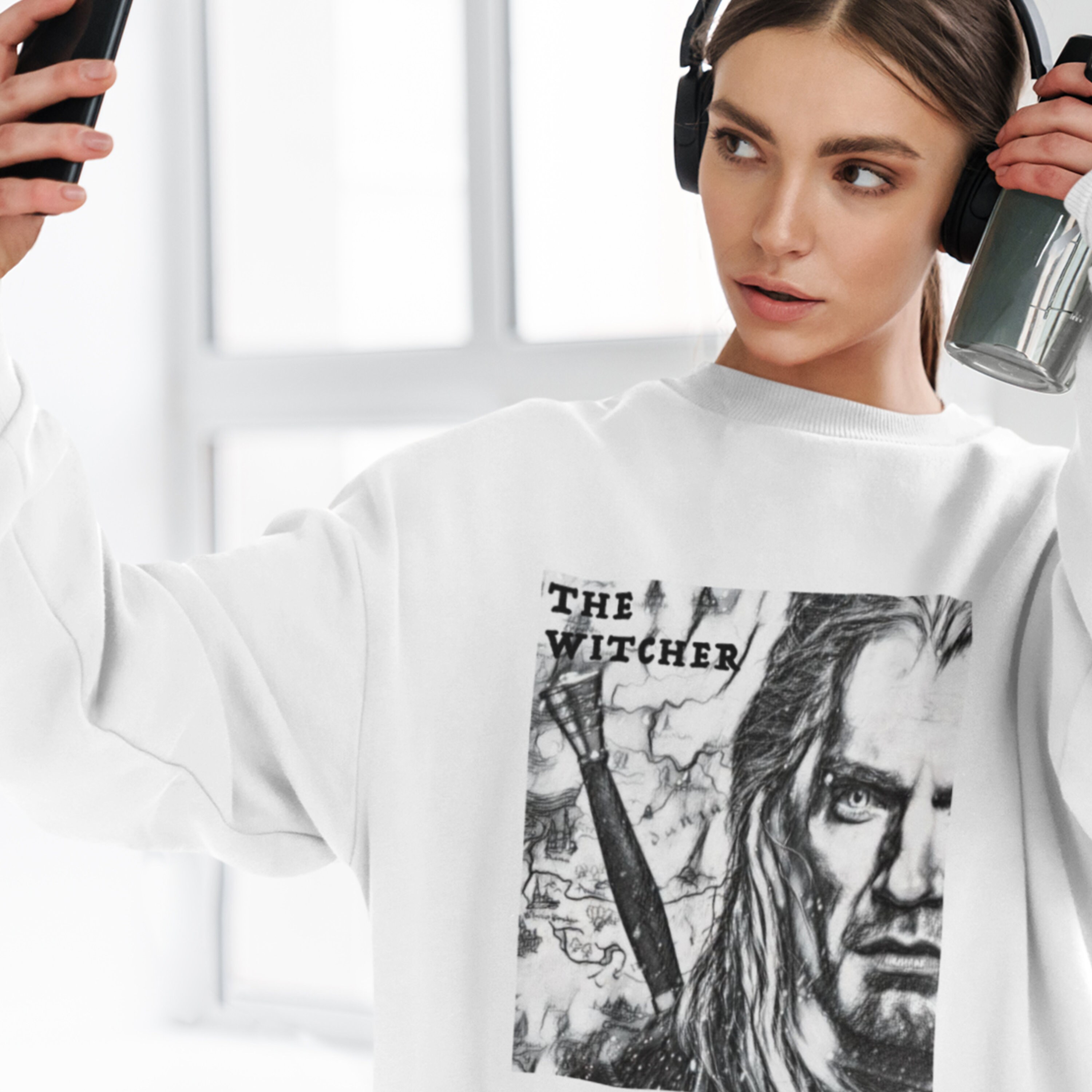 The Witcher Shirt / Henry Cavill's Witcher / Geralt of Rivia / Unisex ...