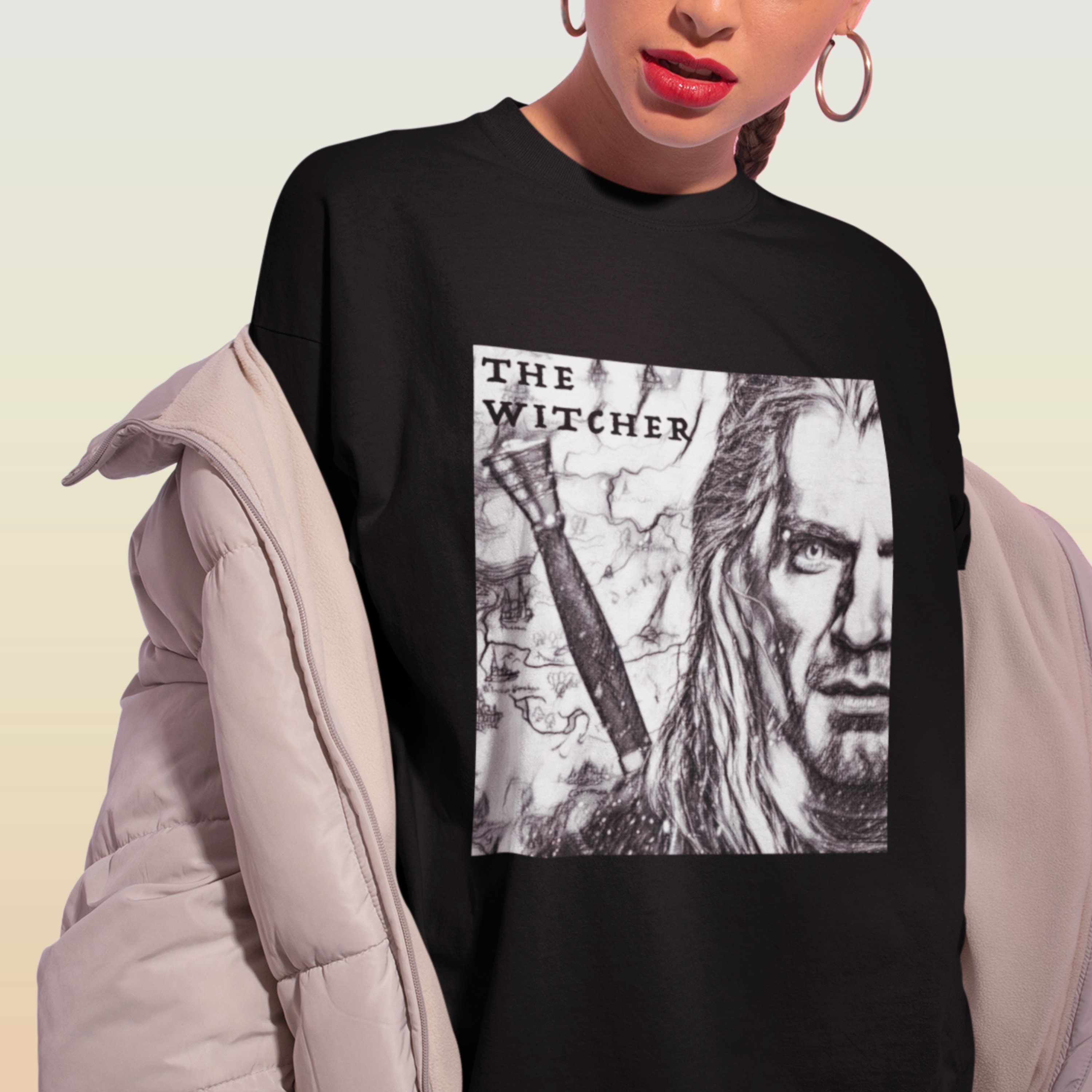 The Witcher Shirt / Henry Cavill's Witcher / Geralt of Rivia / Unisex ...